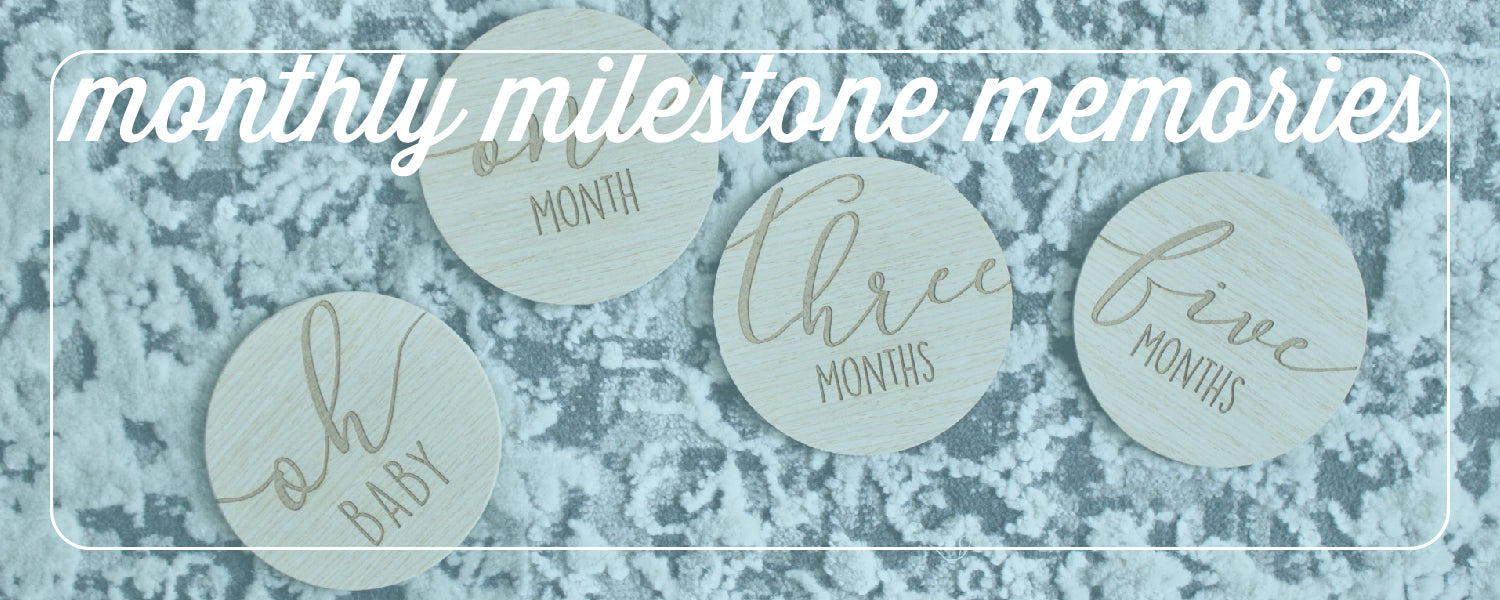 monthly milestone memories with your little one – Pearhead