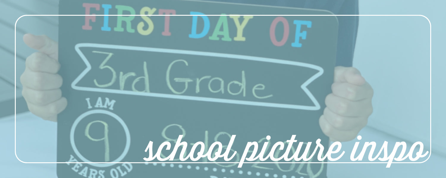 celebrate back to school! first day of school picture inspiration and ...