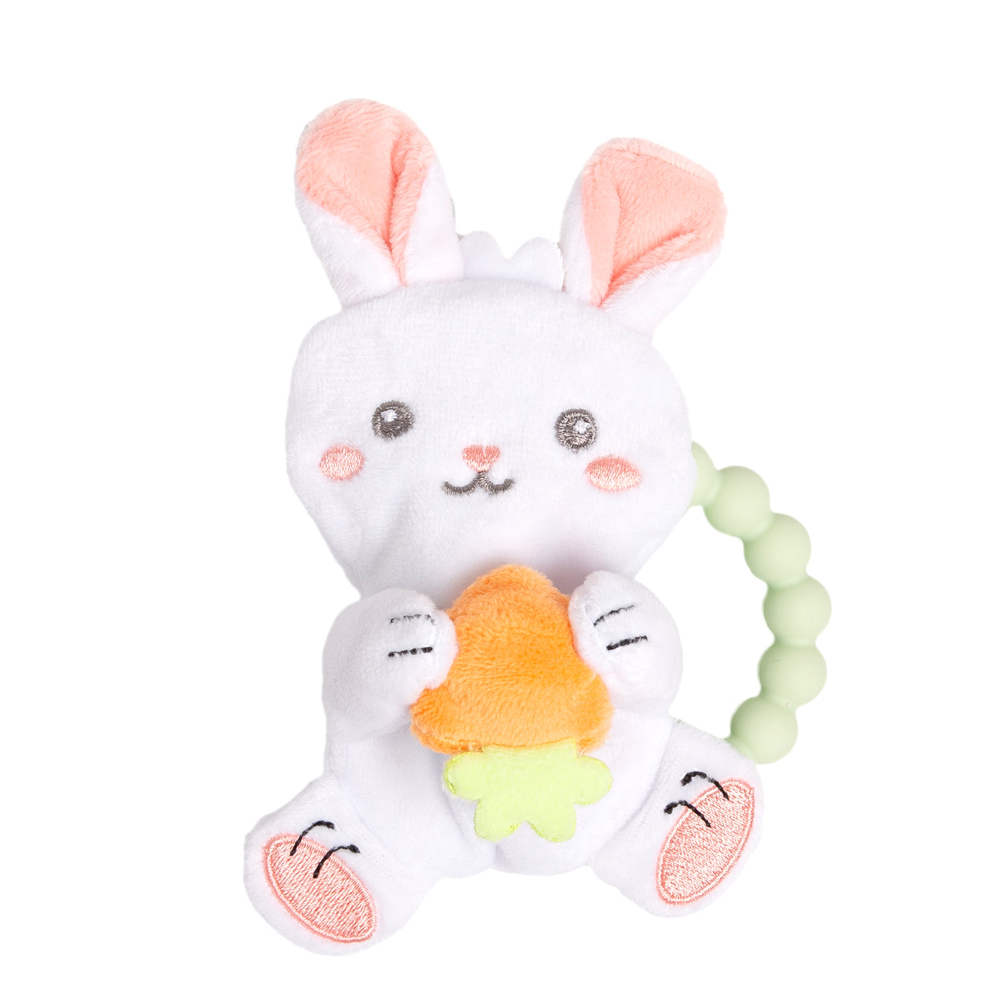 bunny crinkle teether – Pearhead
